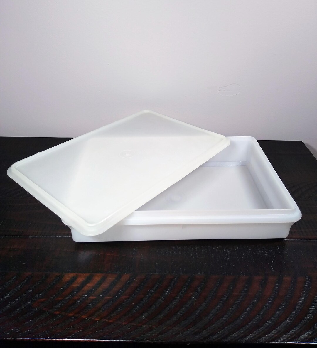 Vintage Large Rectangular Tupperware Container, Lunchmeat Keeper - Etsy