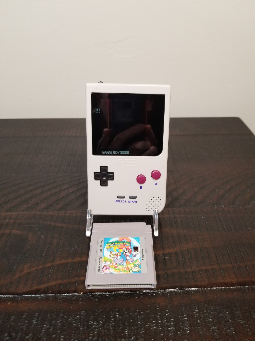 Upgraded Gameboy Pocket With OSD IPS Screen and Super Mario Land 2 ...