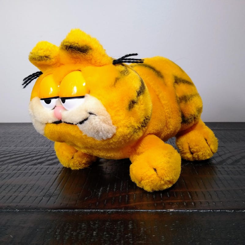 Garfield Plush - Etsy