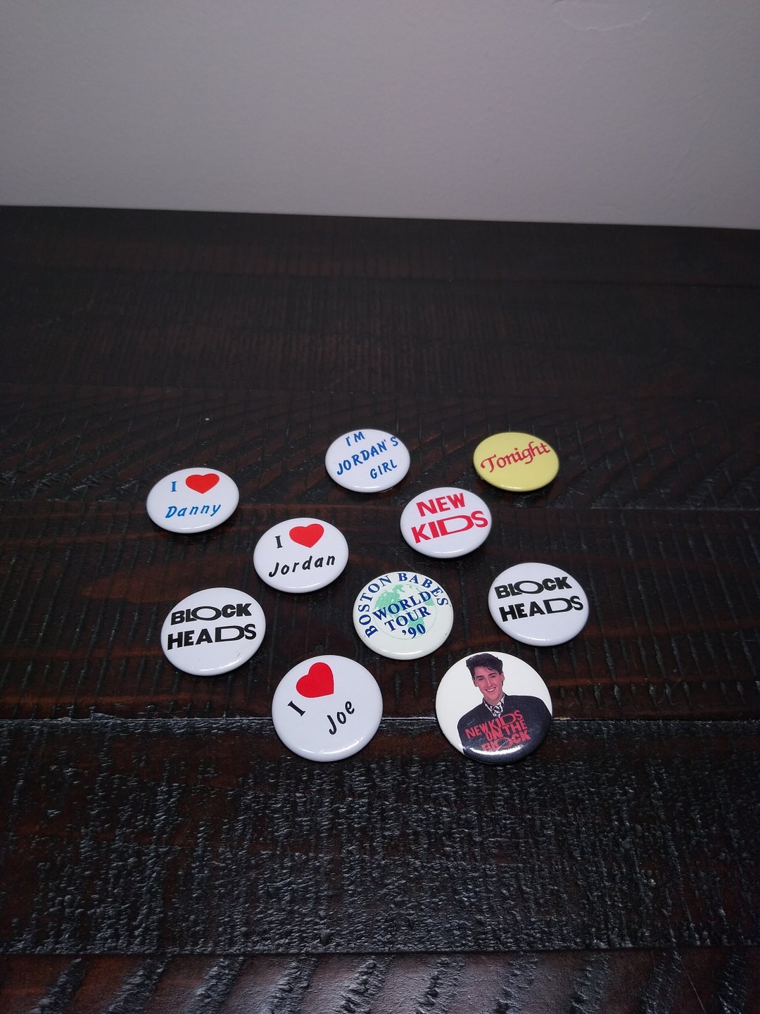 Set of 10 Vintage New Kids on the Block Pins NKOTB Buttons - Etsy