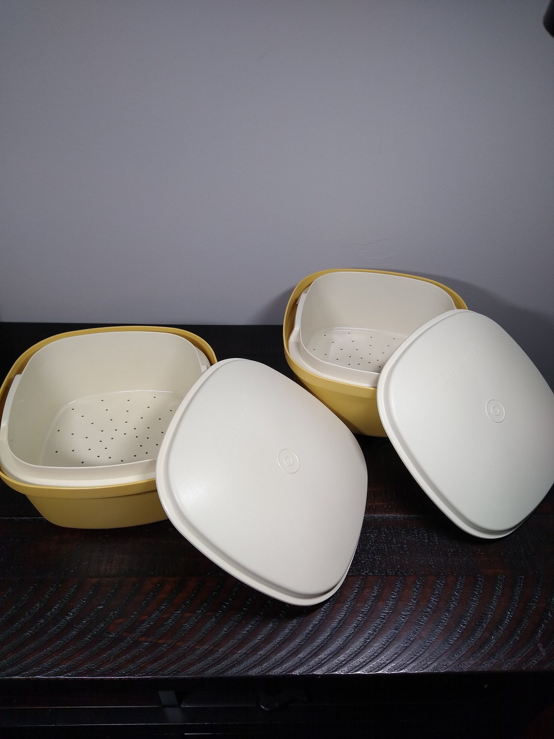 Large Tupperware Microwave Steamer, Vintage Tupperware, Sold Separately ...