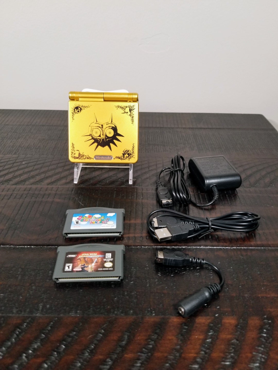 Nintendo Gameboy Advance SP, GBASP, IPS Screen Upgrade, Zelda Shell ...