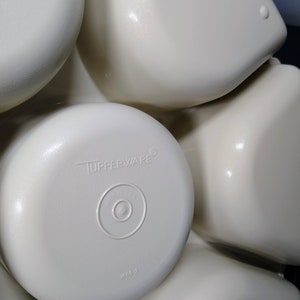 Large Tupperware Beige Colored Divided Veggie and Dip Tray With Lid ...