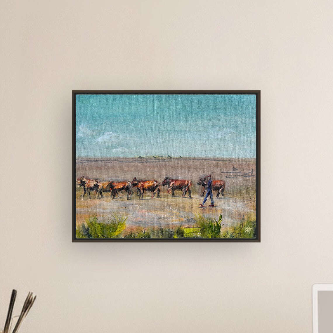 SOUTHAFRICA No 001 - Original Painting by Ali Olio - Oil Painting Oil ...