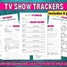 TV Show Tracker | Episode Tracker | TV Lover | TV Series Planner | Tv ...