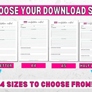 777 Manifestation Method | Law of Attraction Journal | Goal Setting ...