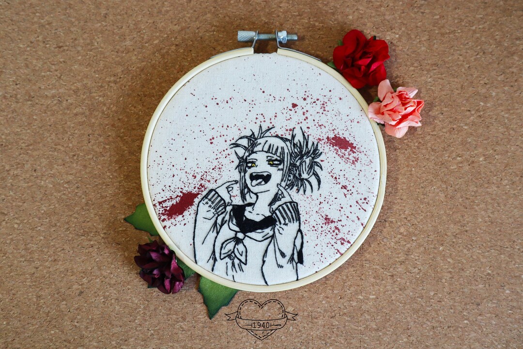 Himiko Toga BNHA Hand Embroidered 13cm - Etsy