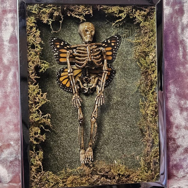 Fairy Skeleton - Etsy