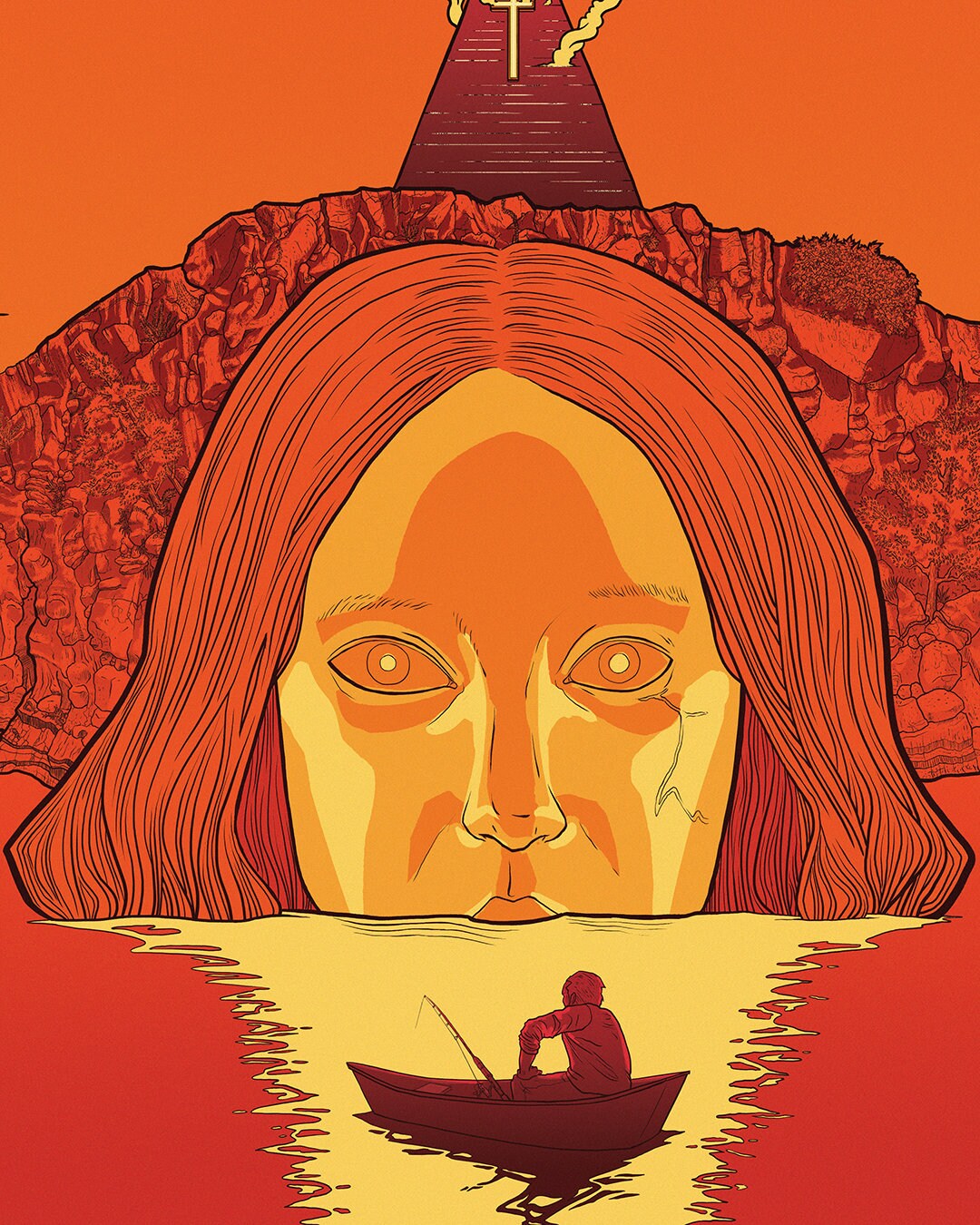 MANDY Illustrated Movie Poster - Etsy