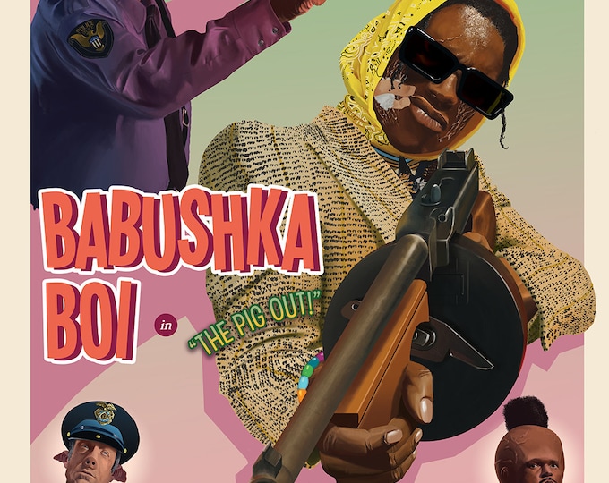 ASAP Rocky "babushka Boi" Poster - Etsy