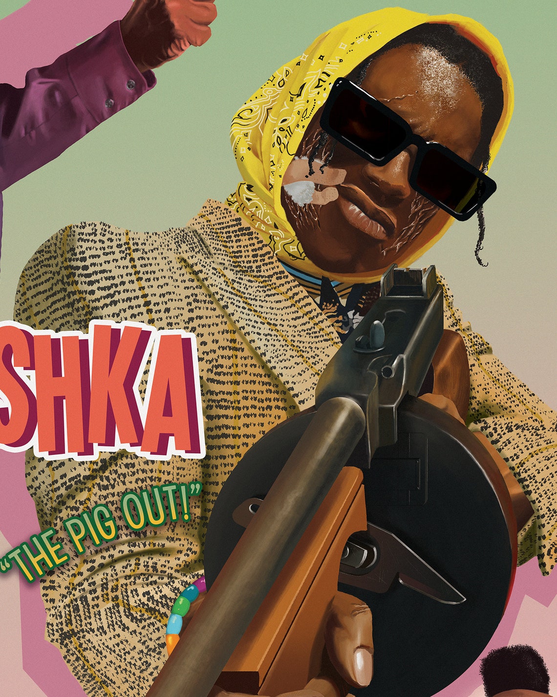 ASAP Rocky Babushka Boi poster | Etsy