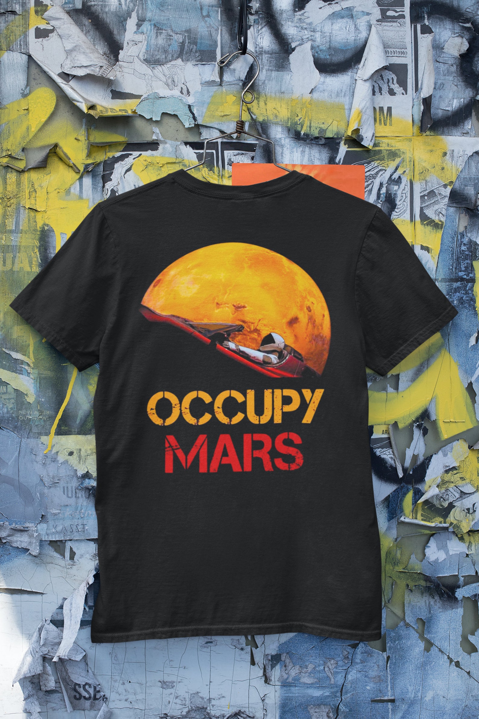 Occupy Mars Shirt Elon Musk T-Shirt SpaceX Shirt Space - Etsy.de