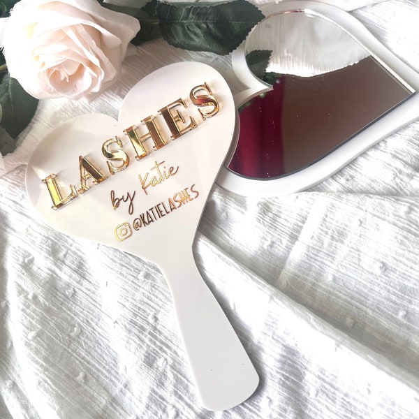 Lash Paddle Mirror - Etsy
