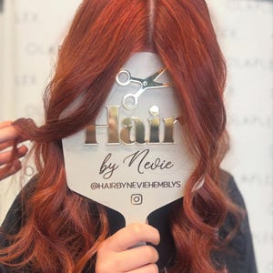 Hairdresser Photo Prop Mirror , Hair Stylist Gift, Hair Pictures, Hair ...