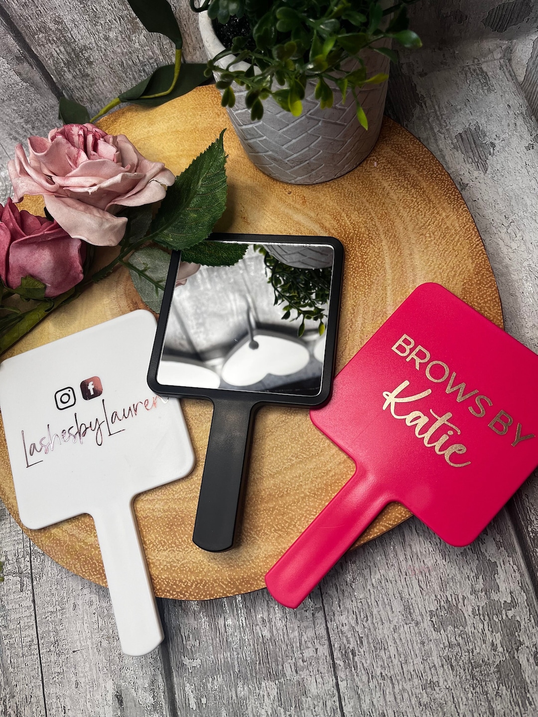 Lash Technician Mirror Photo Prop Lash Artist Gift Lash - Etsy