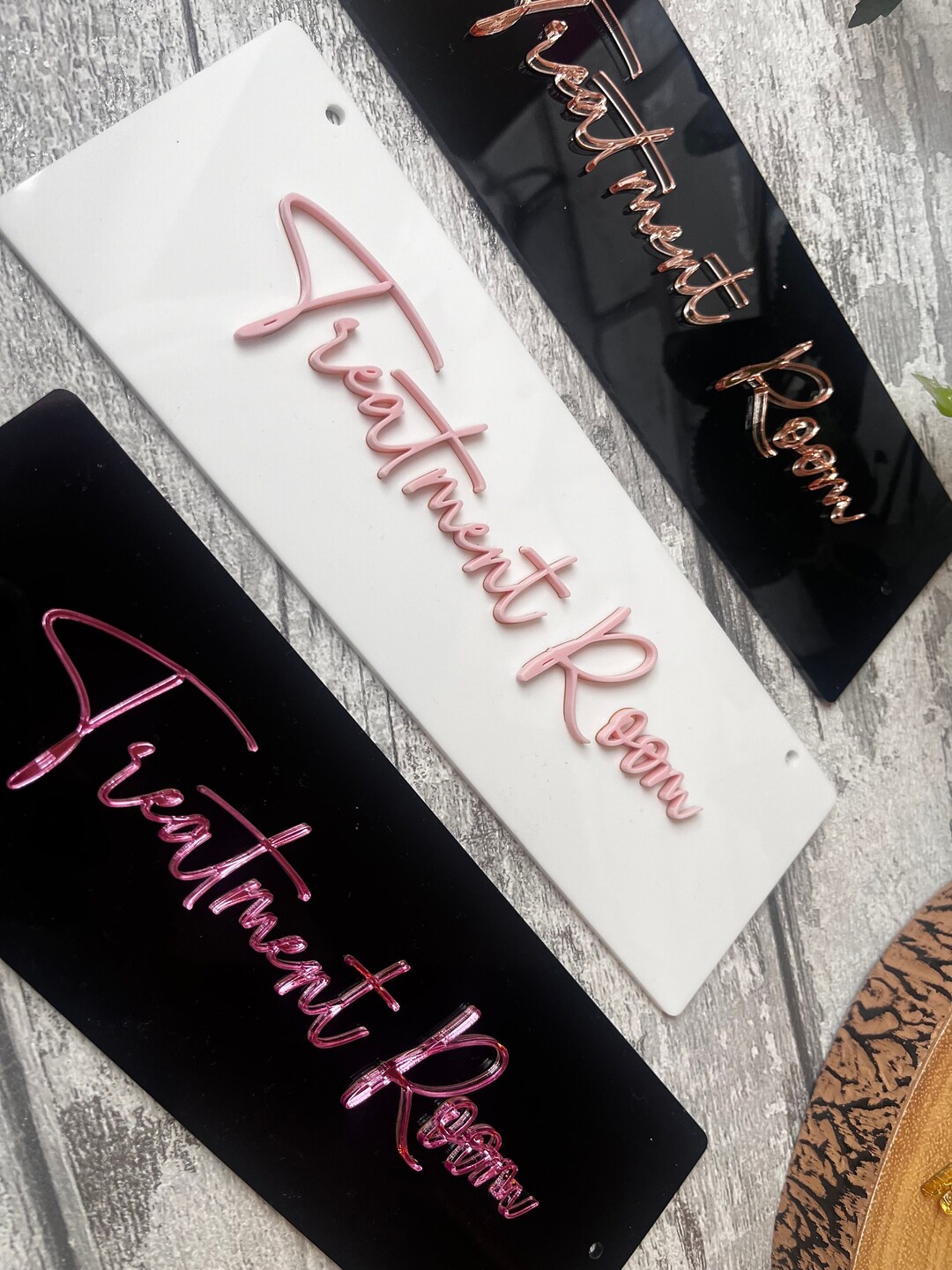 3d Salon Door Plaque, Treatment Room Door Sign, Beauty Room Sign ...