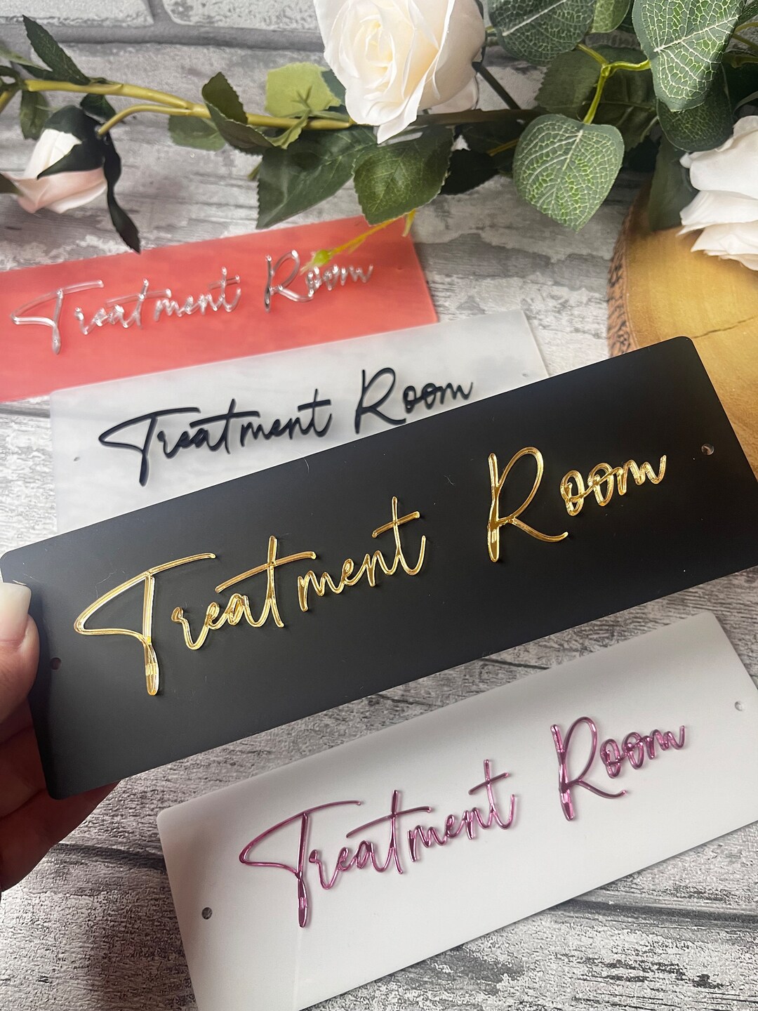 3d Salon Door Plaque, Treatment Room Door Sign, Beauty Room Sign ...
