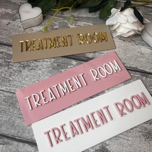 3d Custom Salon Toilet Door Sign, Door Plaque, Beauty Room Sign, Salon ...
