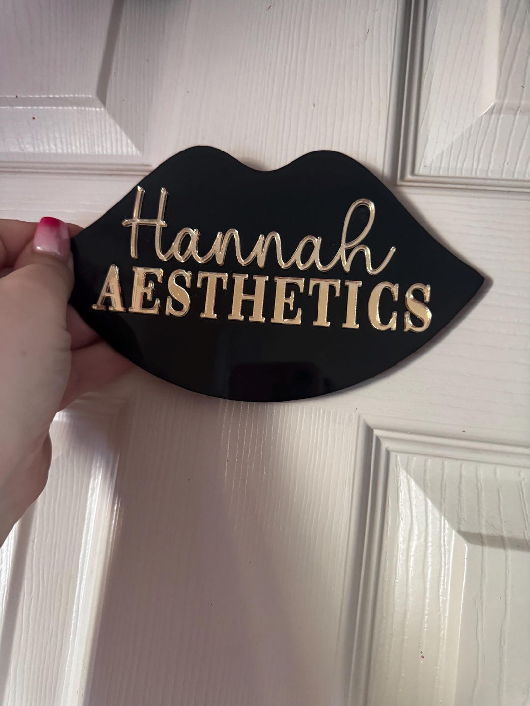 3d Salon Door Sign, Beauty Room Business Sign, Door Plaque, Aesthetics ...