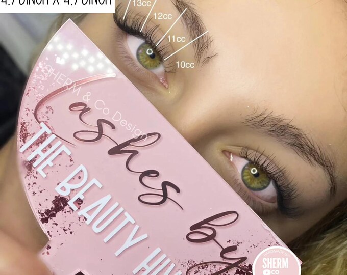 Lash and Brow Sign Prop, Acrylic Lash Tech Photo Prop, Salon Decor ...