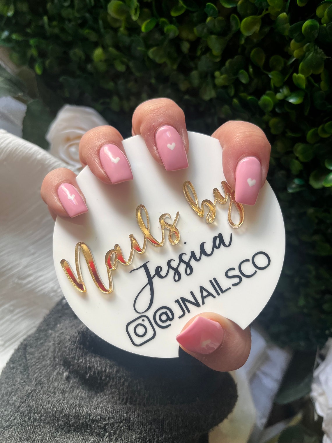 Nail Technician, Beauty Salon Prop, Nailfie Disc, Acrylic, Business ...