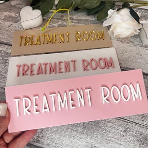 3d Custom Salon Toilet Door Sign, Door Plaque, Beauty Room Sign, Salon ...