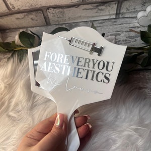 Aesthetician Mirror, Lip Filler Face Paddle Gift, Aesthetic Salon Decor ...