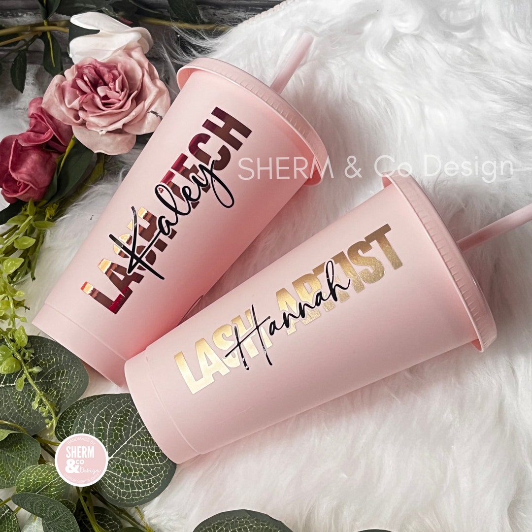 Lash Tech Cold Cup Gift, Lash Boss, Eyelash Artist Drinks Cup ...