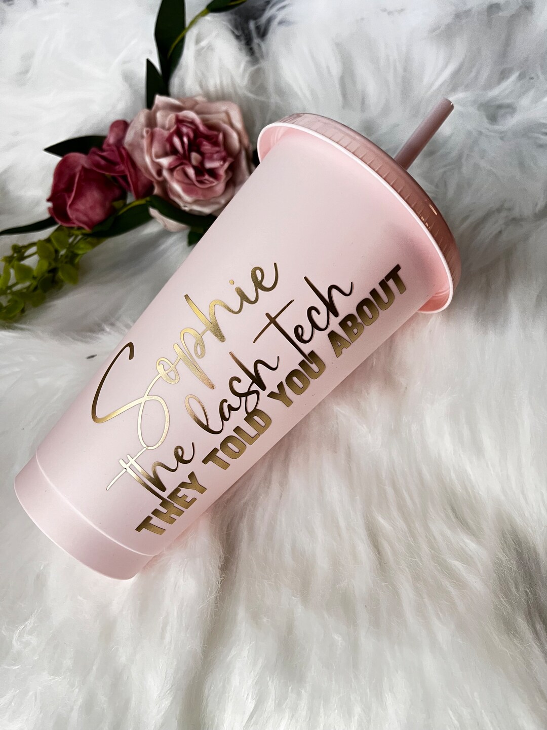 Lash Tech Cold Cup Gift, Lash Boss, Eyelash Artist Drinks Cup ...