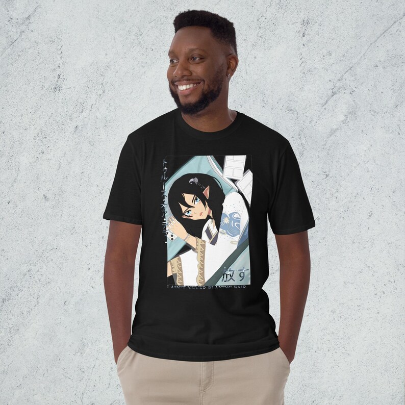 Unisex Anime Girl Waifu Material T-shirt, Japanese Chill Otaku Shirt - Etsy