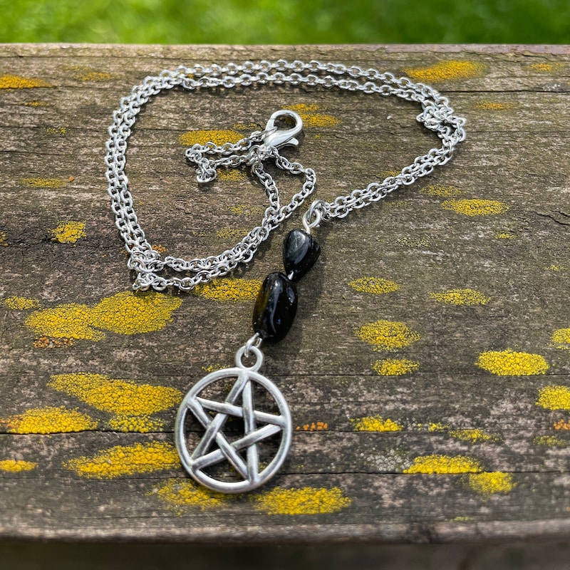 Pentacle Necklace - Etsy