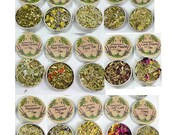 Herbal Tea Sampler Set Herbal Tea Kit Herbal Tea Sampler - Etsy