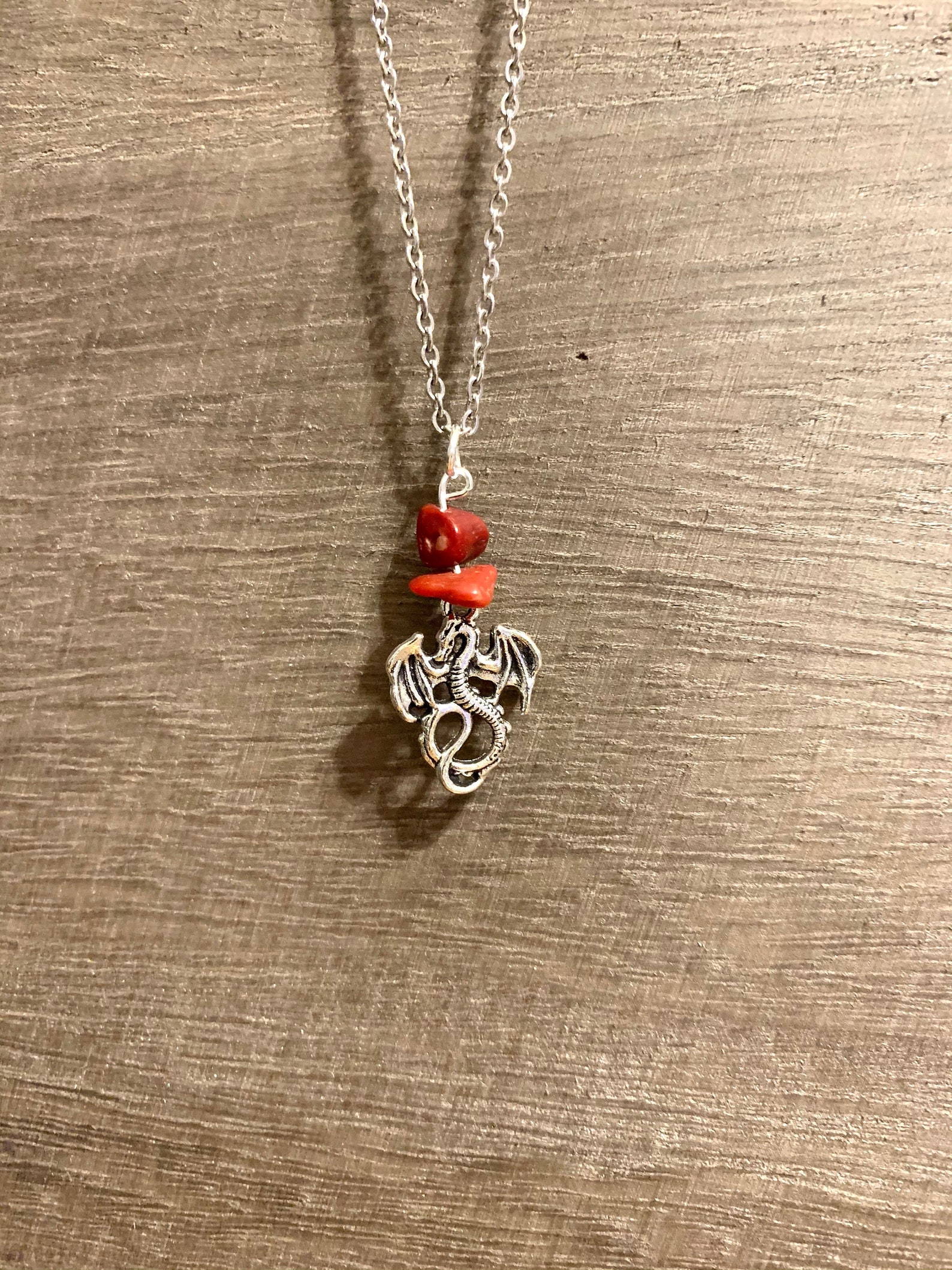 Crystal Dragon Pendant Necklace Crystal Dragon Charm | Etsy