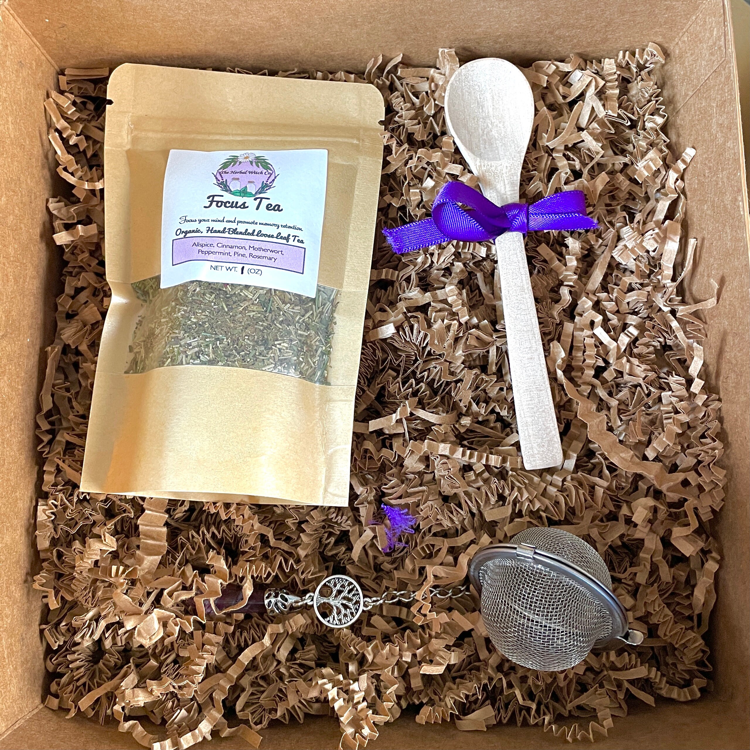 Focus Tea Study Tea Concentration Tea Herbal Tea | Etsy