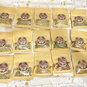 Herbal Tea Sampler Set Herbal Tea Kit Herbal Tea Sampler Herbal Tea ...