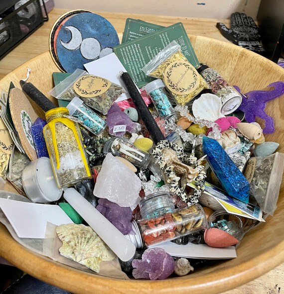 Magic Crystal Confetti Mystery Witch Scoop Witch Crystal - Etsy