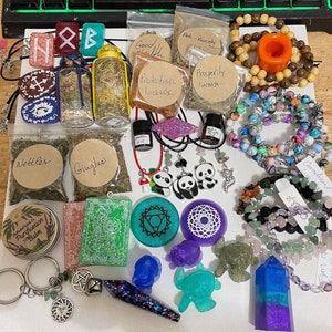 Magic Crystal Confetti Mystery Witch Scoop Witch Crystal - Etsy