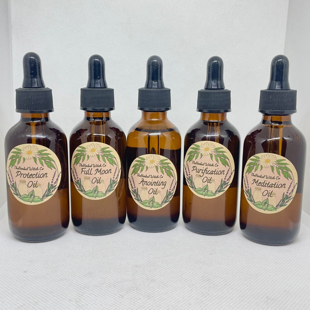 Ritual Oil Set - Ritual Essential Oil Set - Magic Oils - Oils for ...