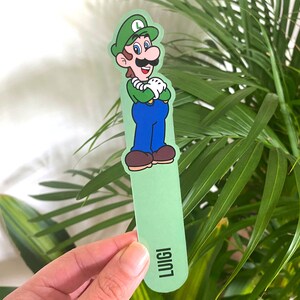 Super Mario Bookmarks Mario, Luigi, Princess Peach, Bowser, Yoshi, Toad ...