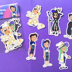 The Owl House Luz Sticker Pack Set of 6 - Etsy