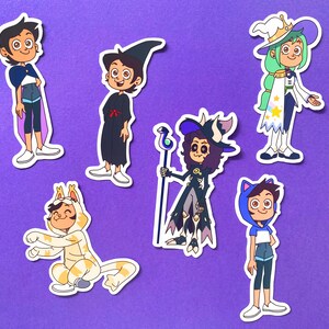 The Owl House Luz Sticker Pack Set of 6 - Etsy