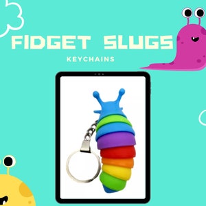 Fidget Stress Relief. Toy. Small Finger. Slug Fidget. Slug - Etsy