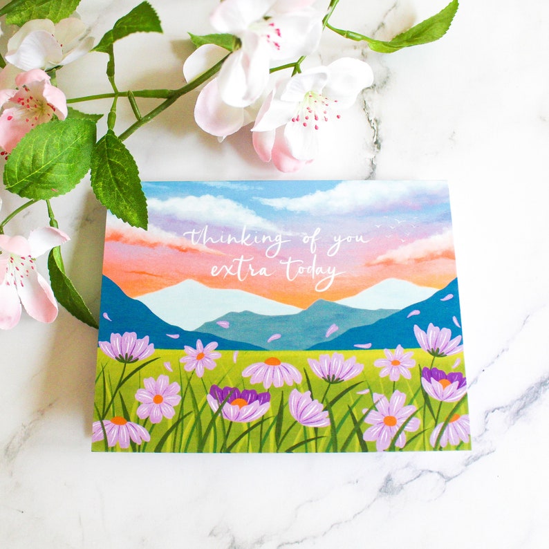 Thinking of You Card | Sympathy Card | Condolence Card | Greeting Card ...