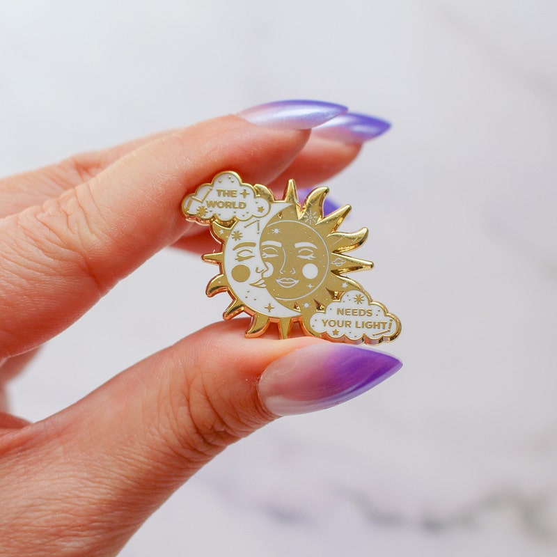 Self Care Enamel Pin - Etsy