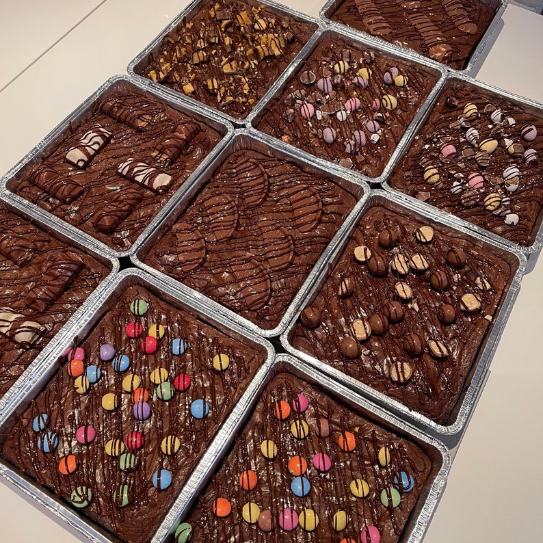 X2 Loaded Brownie Trays - Etsy