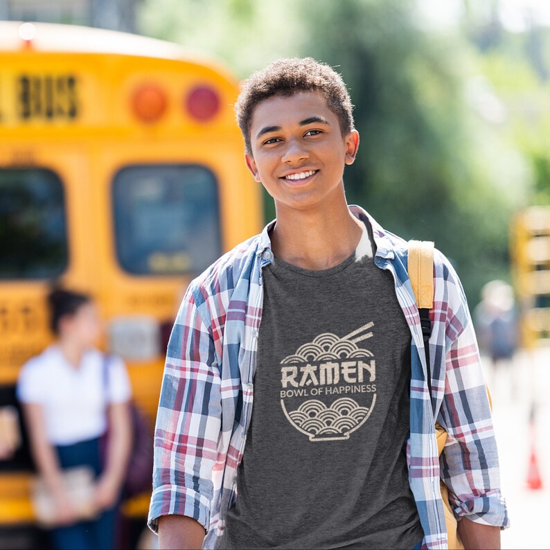 Ramen Bowl of Happiness / Shirt / Ramen Shirt / Ramen Noodles / Foodie ...