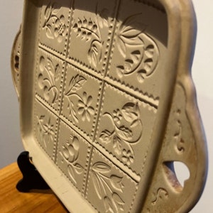 Vintage Shortbread Mold Brown Bag Cookie Art Recipes 1988 Wild Flowers ...