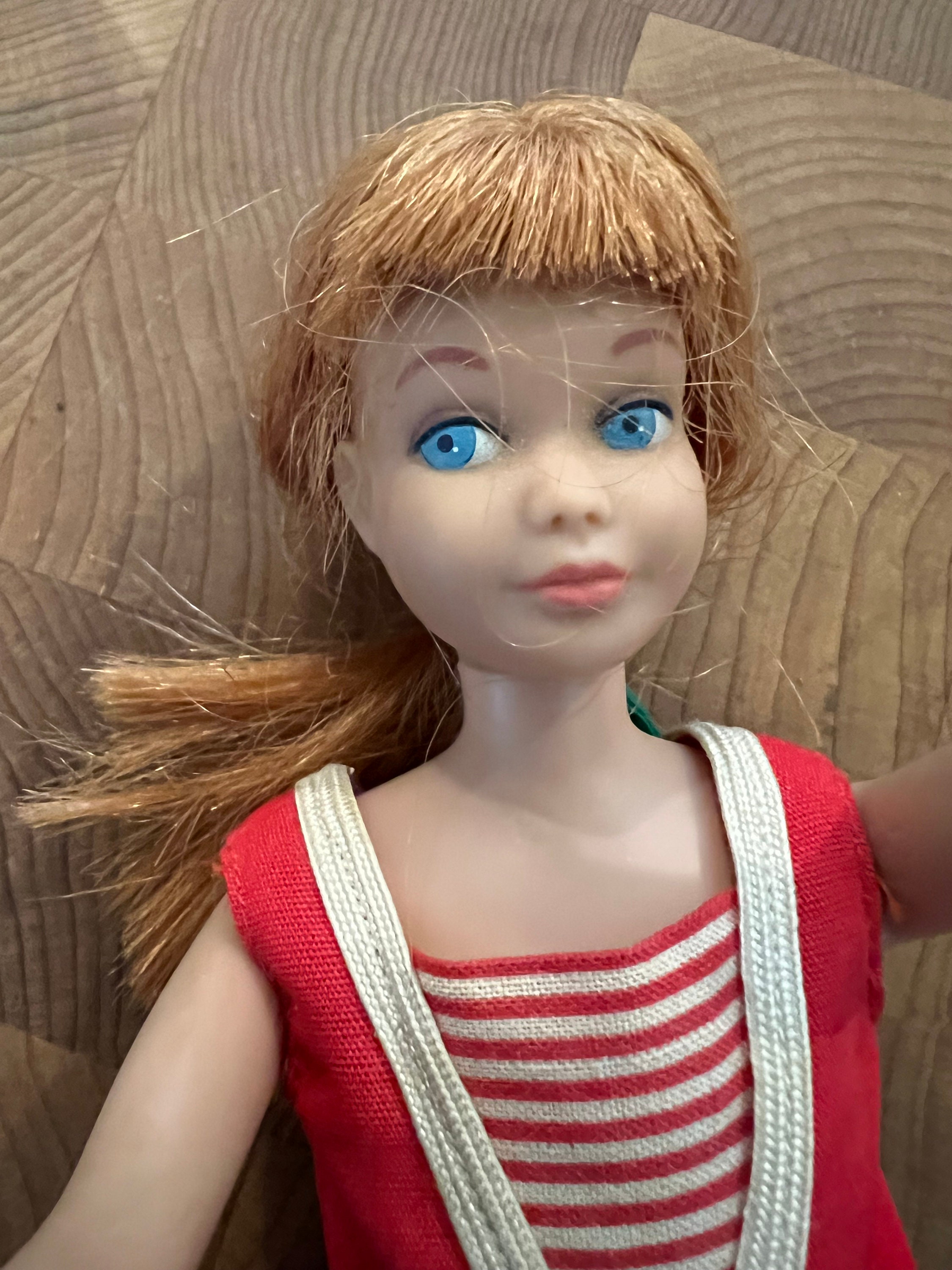 Barbie's Little Sister SKIPPER in Original Swimsuit 1964 SKIPPER Doll ...