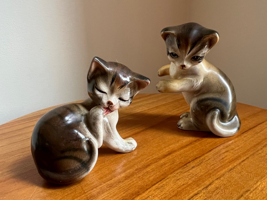 Vintage Collectible Cat Figurines ~ Fine Bone China Goebel Cats ~ Made ...