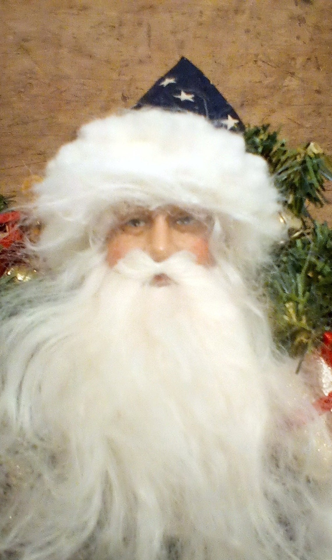 Patriotic Americana SANTA Father Christmas Santa Claus - Etsy